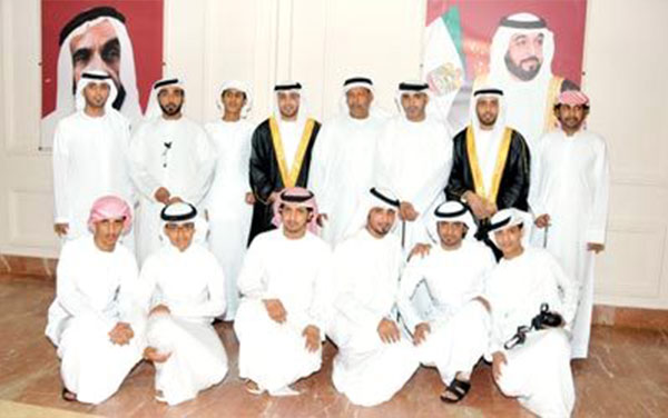 أفراح الحارثي والمصعبي في بني ياس